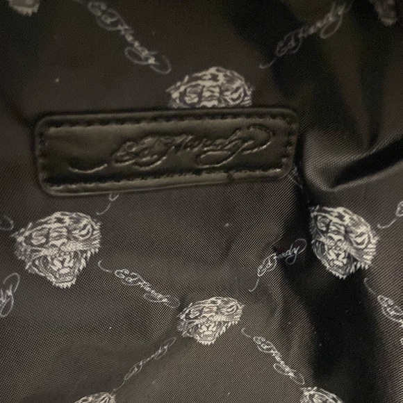 Ed Hardy | Bags | Nwt Ed Hardy Unisex Nylon Skull Checkers Mini ...